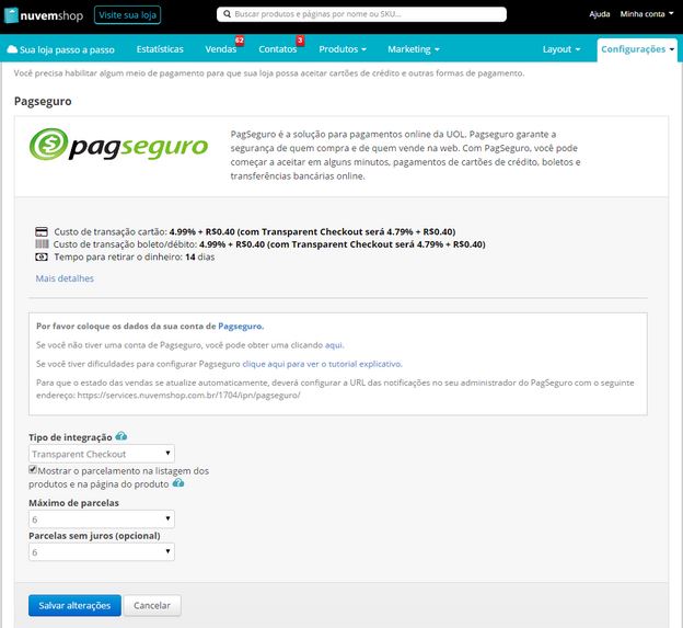Saiba como usar o checkout transparente do PagSeguro
